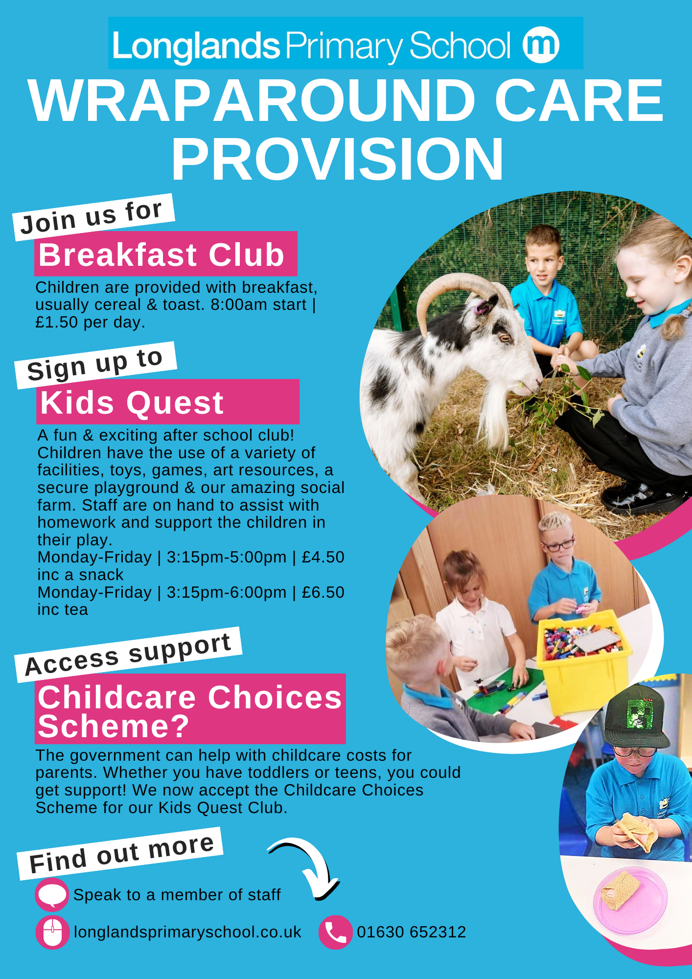 Before and After School Clubs - Longlands Primary School